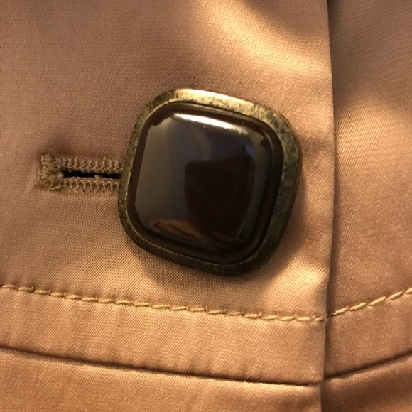 Zara | Jackets & Coats | Zara Gold Satin Cropped Jacket | Poshmark